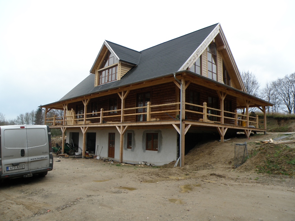 Pictures of log homes
