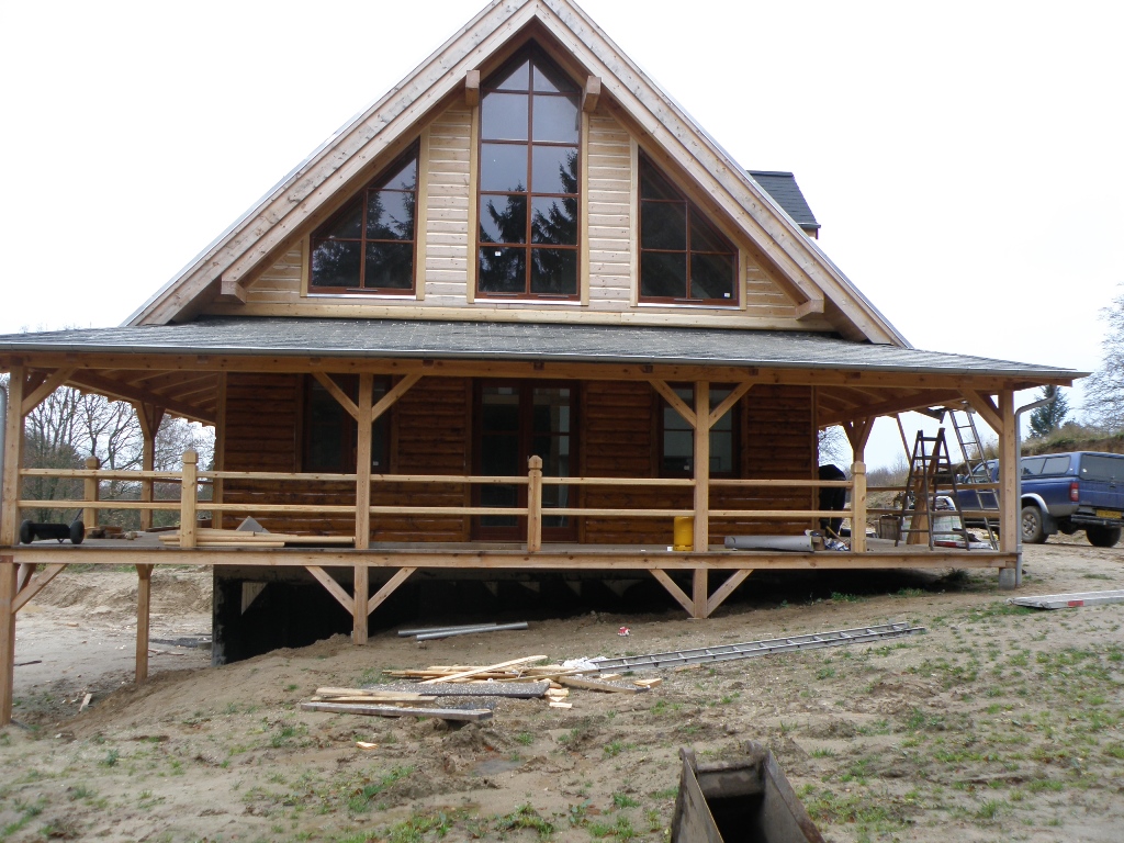 Pictures of log homes