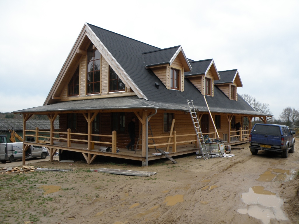 Pictures of log homes