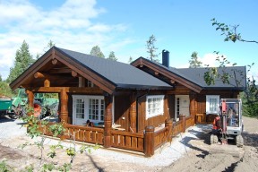Log home sample prices